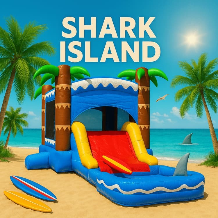 Mini Shark Island - Event Rentals in Boise Idaho